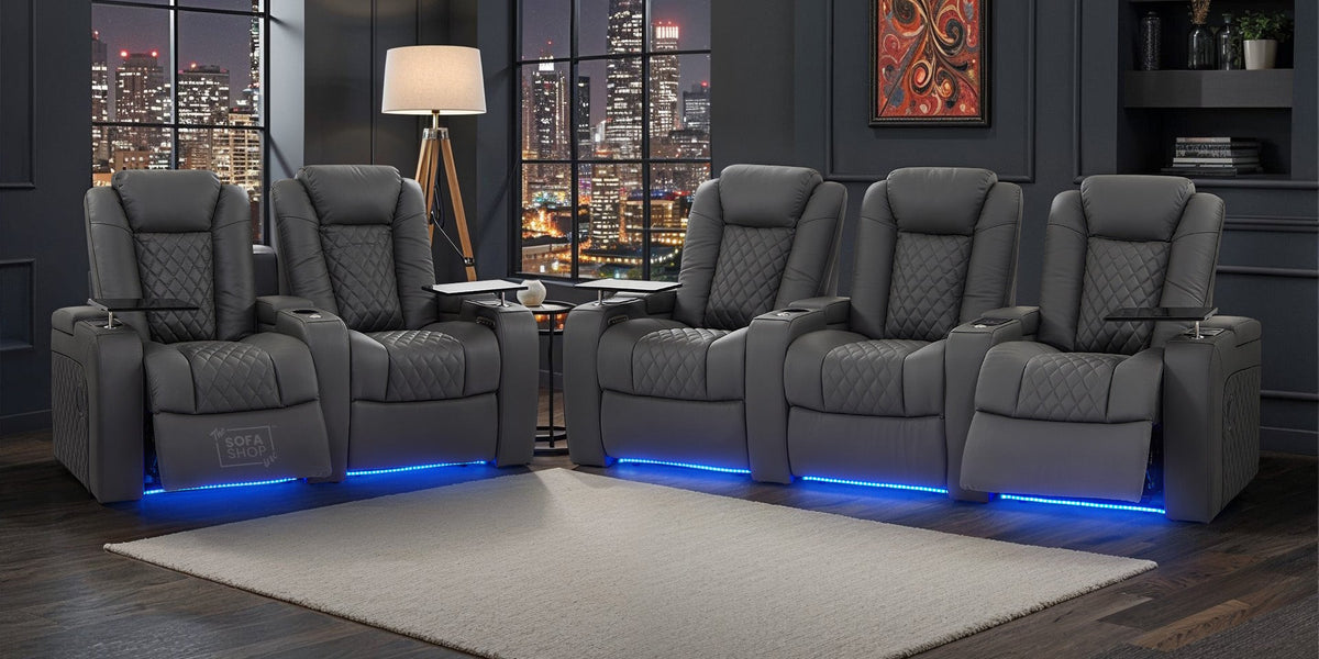 Home Theater Seating | Luxury Recliner Sofas & Cinema Couches