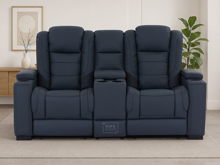 2 Seater Real Leather Sofa | SAVE £840 | Order Now!
