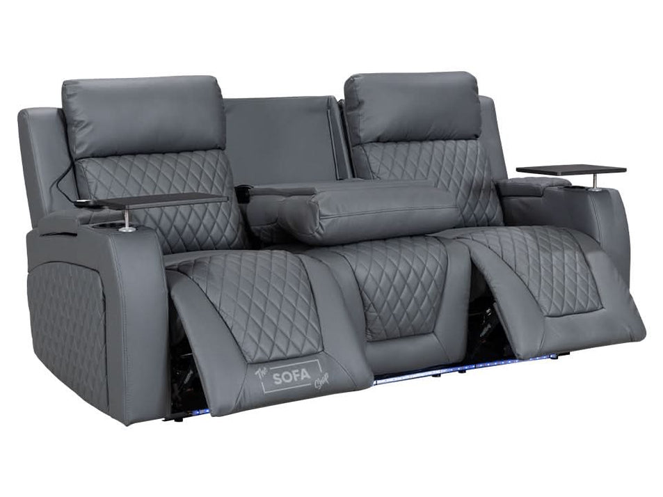 3+1 Electric Recliner Sofa Set - Cinema Sofa Set | Shop Now