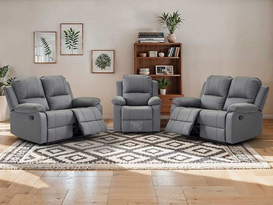 2+1 Recliner Sofa Sets | Relax in Style | Hassle-Free Returns
