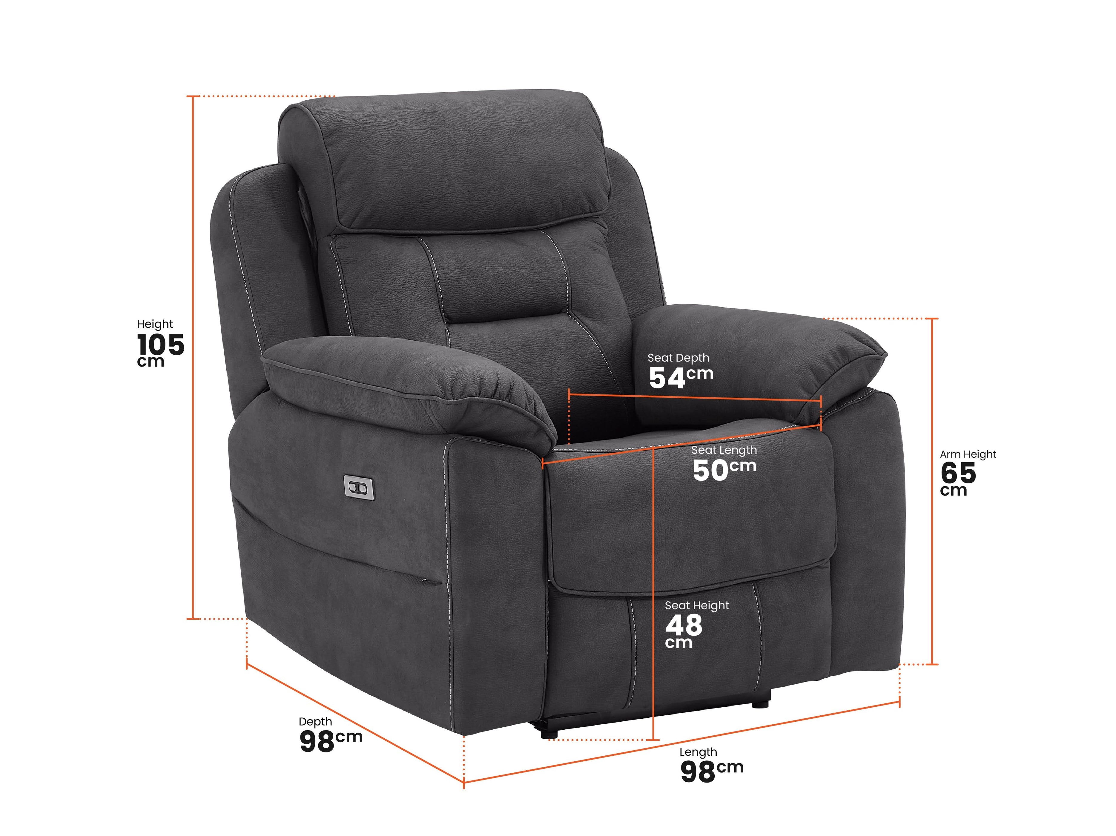 Electric Recliner Chair –18% OFF! – Chilled Cupholders & USB